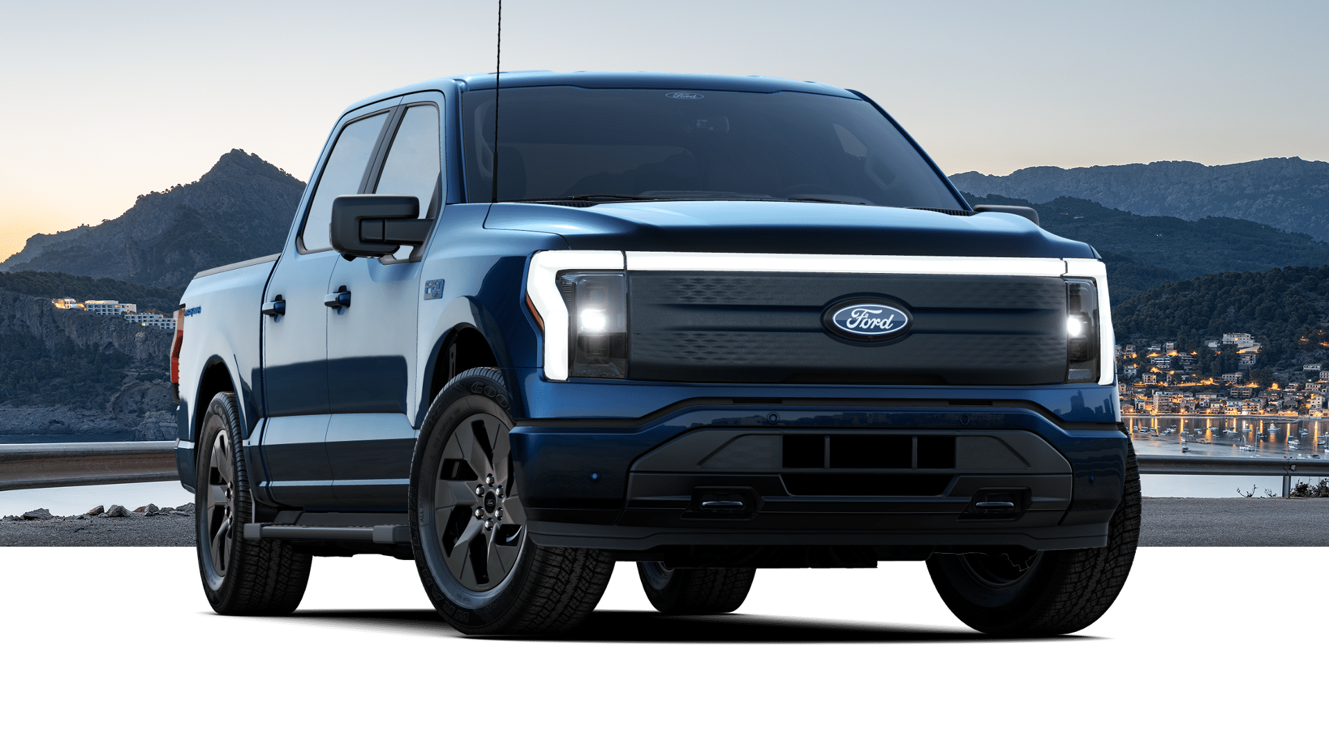 Electric blue ford f150 store